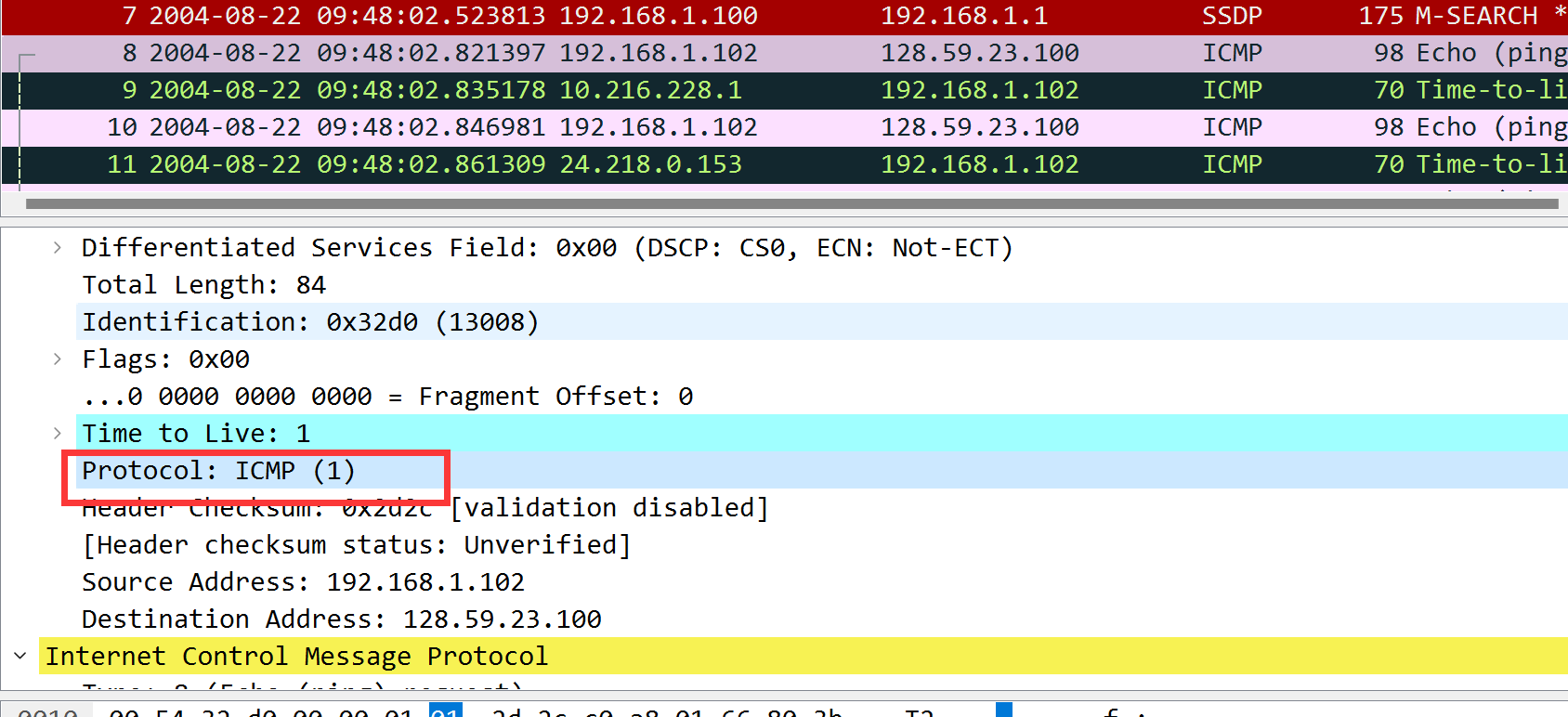 Wireshark IP实验—Wireshark Lab: IP v7.0(计算机网络自顶向下第七版)-CSDN博客