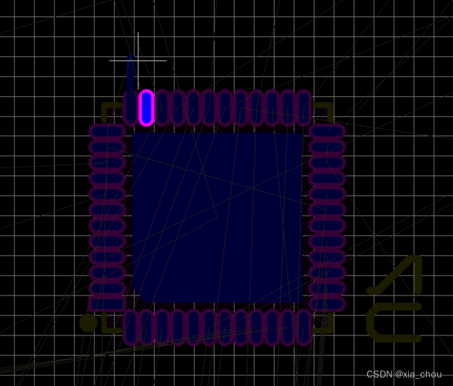 使用AD画PCB时解决QFN焊盘无法出线的问题_ad画qfn封装焊盘-CSDN博客