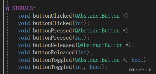 QButtonGroup信号与槽连接方式-CSDN博客