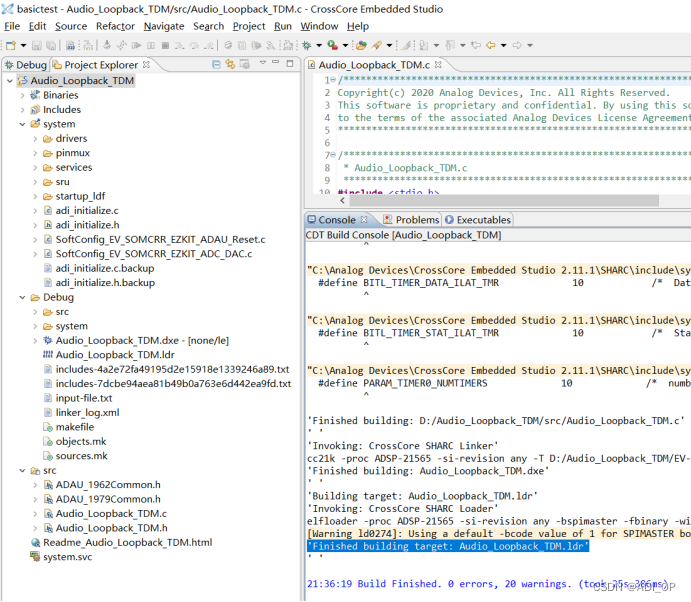手把手教你使用ADSP-21565（三）Flash的编程和烧写实现脱机运行_flash 烧写-CSDN博客