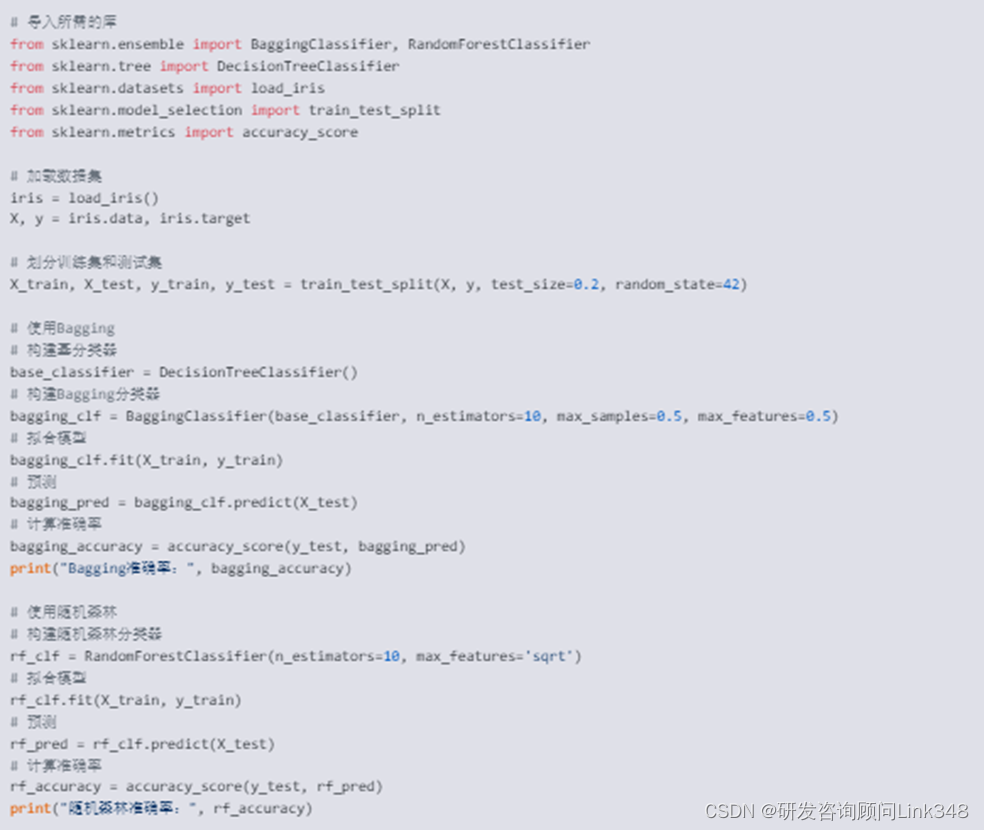 Bagging和随机森林_bagging 集成和随机森林-CSDN博客
