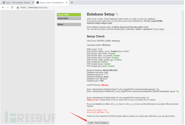 WEB靶场搭建教程（PHPstudy+SQLllib+DVWA+upload-labs）_web靶场phpstydy-CSDN博客