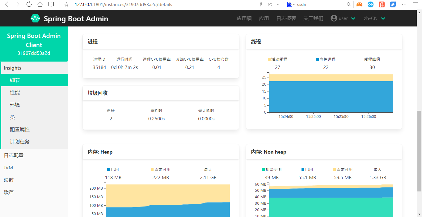 Spring boot admin 监控配置_java 需要配置一个spring admin-CSDN博客