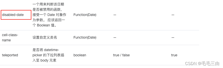 【Element】vue3-element-plus中日期时间选择器（范围）限制选择天数（30天为例）_el-calendar change-CSDN博客