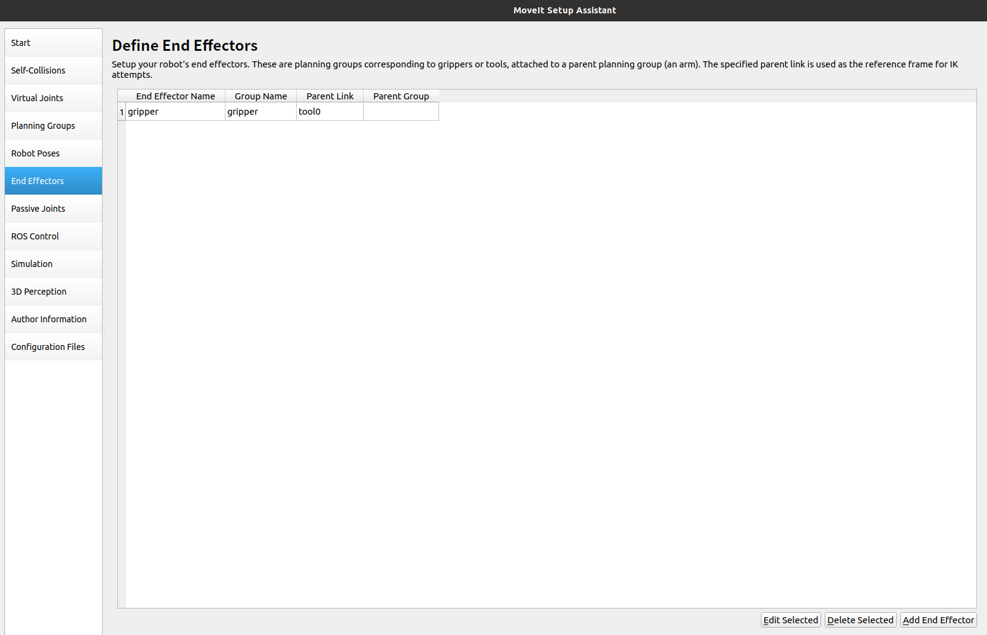 ROS学习记录2--moveit_setup_assistant配置----UR3机械臂和AG95爪子_ros2 galactic ...