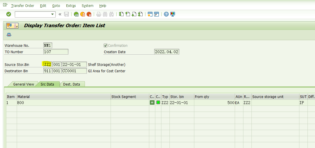 SAP WM 使用Storage Location Reference实现IM层面的存储地点和WM层面的存储类型之间的软关联_sap ewm warehouse storage ...