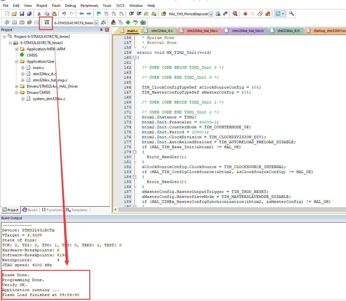 （实测可用）STM32CubeMX教程-STM32L431RCT6开发板（定时器Timer2）_stm32l431rct6在stm32cubemx中如何配置tim1触发tim2-CSDN博客
