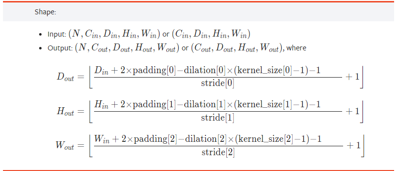 Conv3d 3d Convolution Programmer Sought