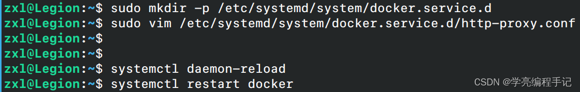 docker配置http_proxy的另一种方式：配置/etc/systemd/system/docker.service.d/http-proxy.conf_docker的防火墙配置 ...