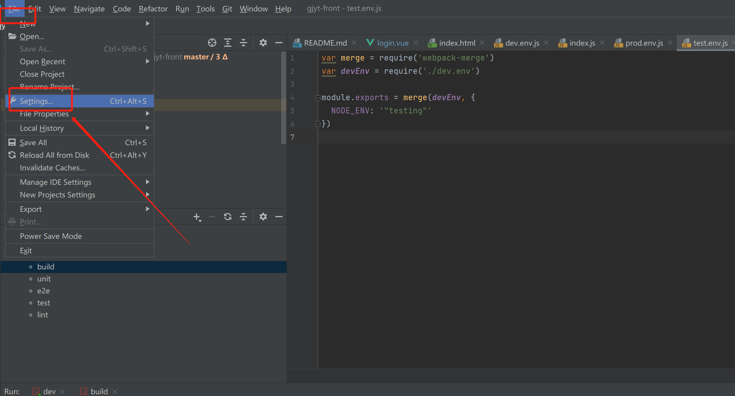 前端开发环境配置WebStorm环境配置【git+yarn】_webstorm yarn-CSDN博客