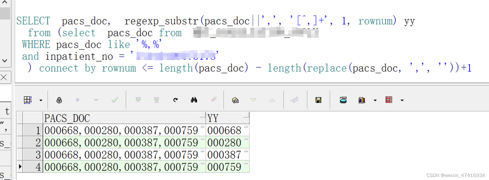 Oracle行转列 Csdn博客