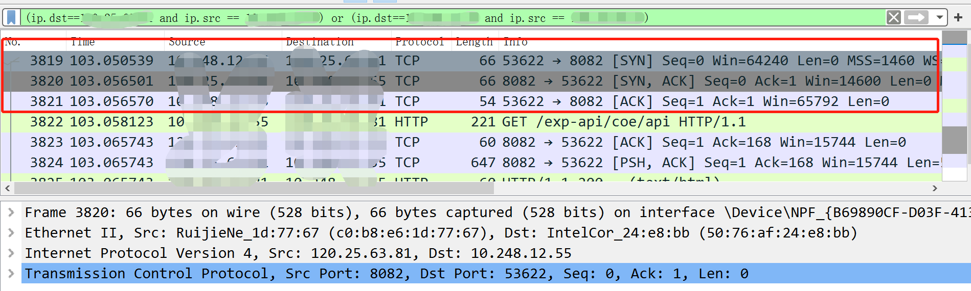 Wireshark抓包分析TCP，发现居然只有三次挥手_只抓到三次挥手-CSDN博客