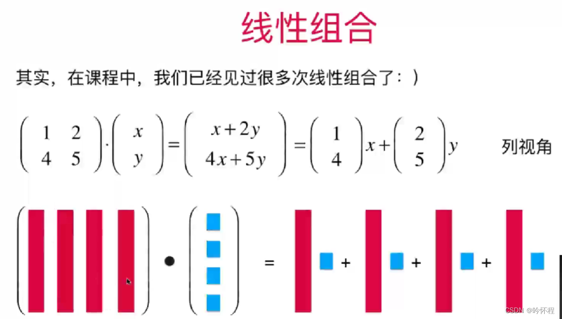 通过python掌握线性代数_python学习线性代数-CSDN博客