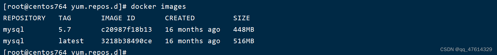 使用docker安装mysql Docker的mysql版本 Csdn博客