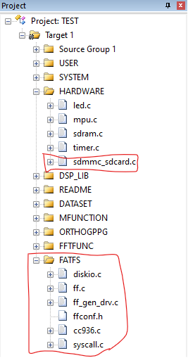 STM32H7 移植FATFS文件系统（ARM-MDK(AC5)）_stm32h7 fatfs-CSDN博客