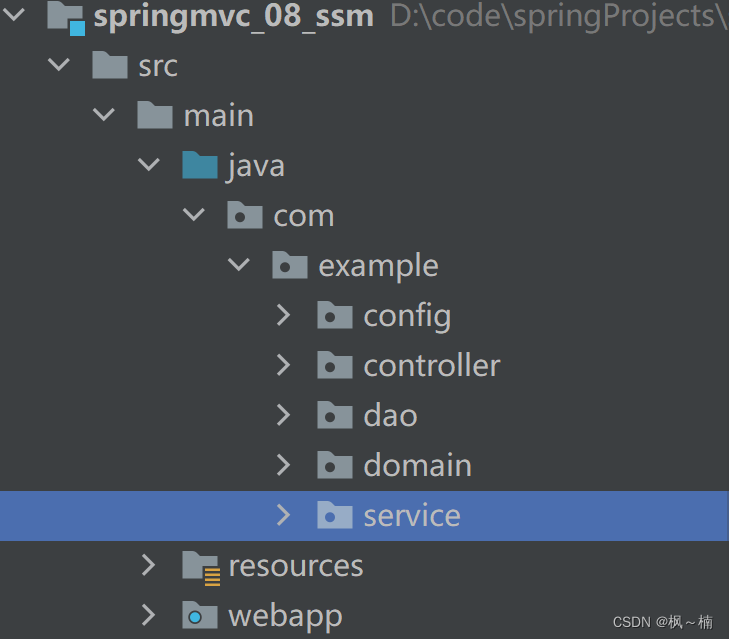 使用SSM框架进行web项目的开发(SpringMVC+Spring+MyBatis)_ssm框架开发-CSDN博客