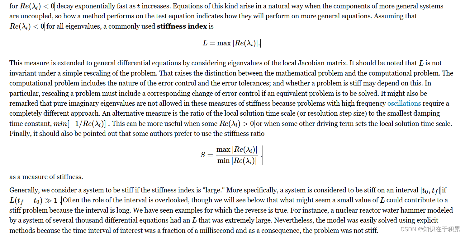 Stiff Systems-CSDN博客