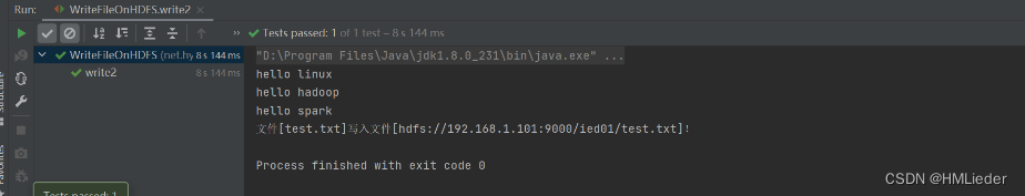 使用java Api操作hdfs使用java Api读取hdfs的数据 Csdn博客