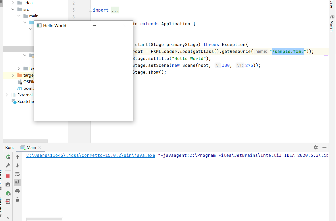 JavaFX项目配置（maven+idea+javafx15）_WEGST的博客-CSDN博客