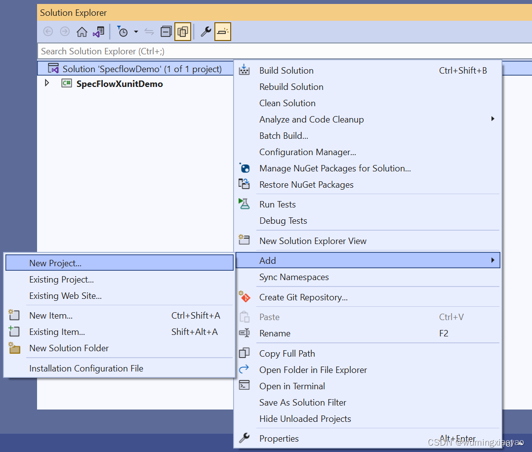 BDD - SpecFlow BDD 测试实践 SpecFlow + SpecRun_xbdd-CSDN博客