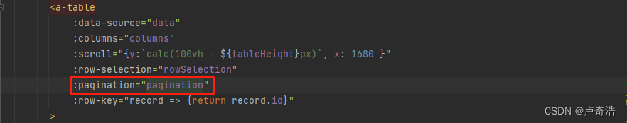 antd a-table显示每页显示条数的按钮_antd protable 超超过多少条切换每页条数的按钮才显示-CSDN博客