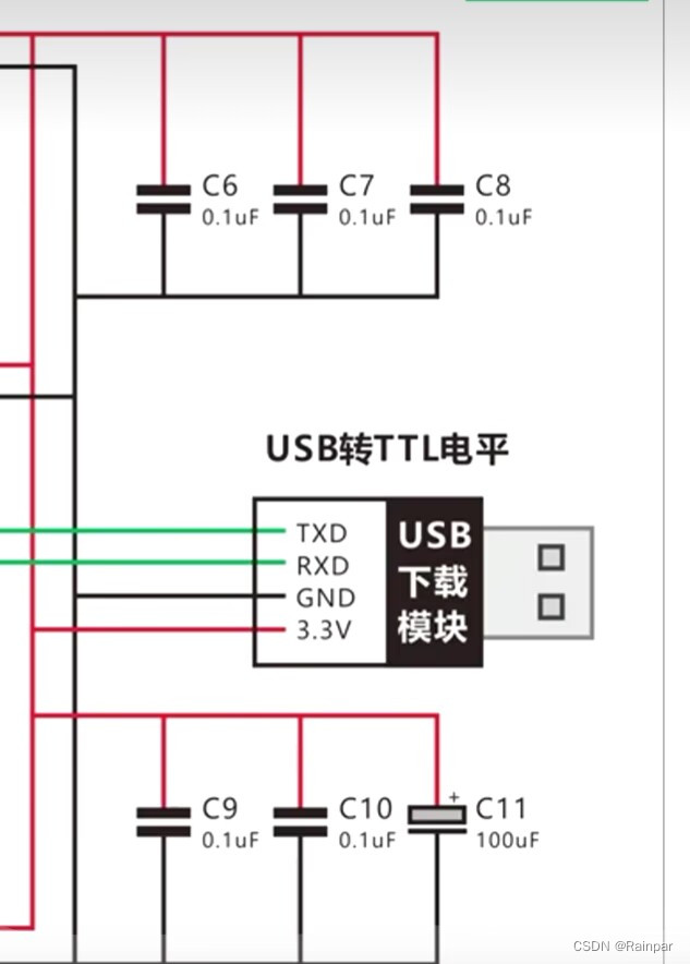 杨桃电子p17 Stm32f103最小系统电路图stm32f103晶振电路 Csdn博客