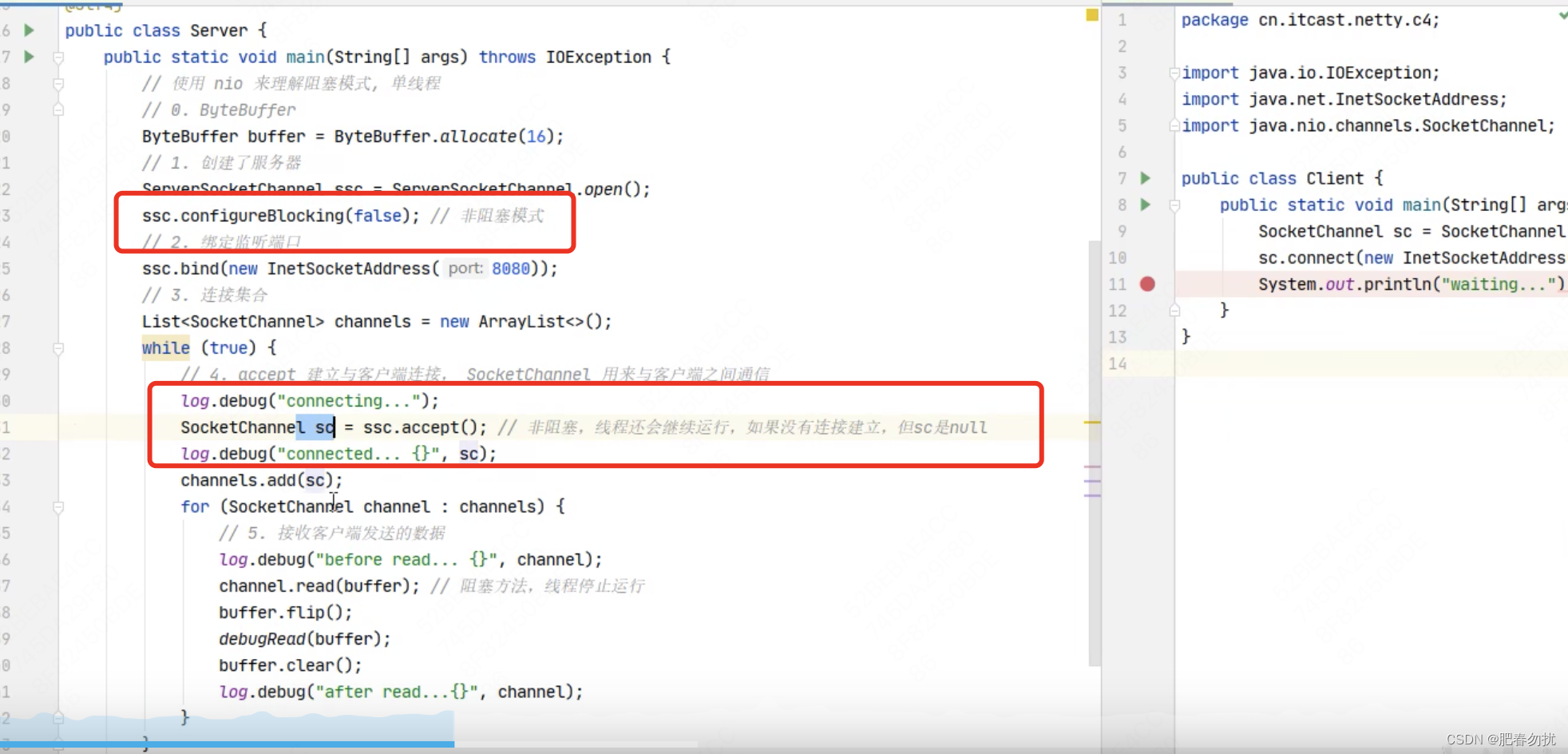 nio 非阻塞模式 阻塞模式学习笔记-CSDN博客