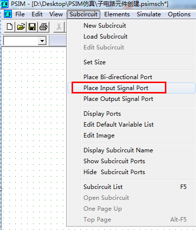 PSIM软件学习---04 子电路的创建_psim的label在哪-CSDN博客