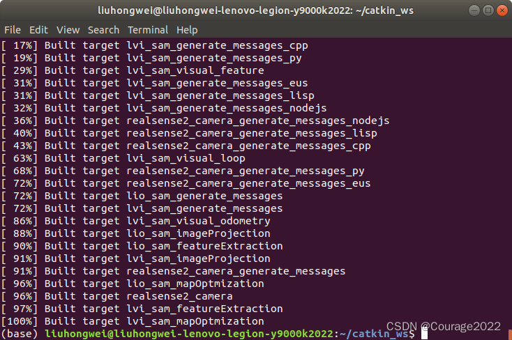 视觉-激光融合SLAM ：LVI - SAM与LIO - SAM的环境配置_lvi-sam安装_APS2023的博客-CSDN博客
