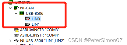 使用 NI-CAN模块实现NI USB-8506 LIN通讯的NI MAX的设置_ni max通信can-CSDN博客