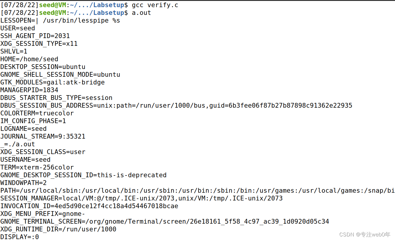 Environment_Variable_and_SetUID_seed 的root密码-CSDN博客