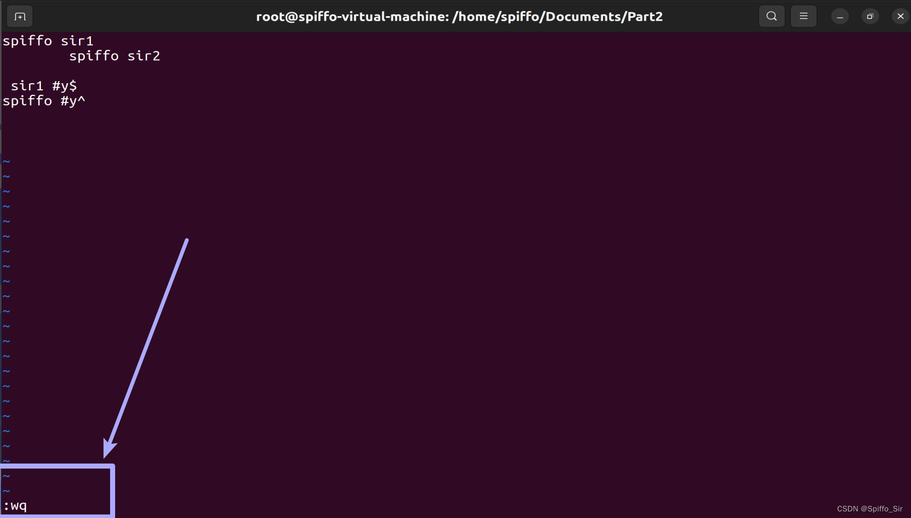 【Spiffo】Linux入门 _Part1——创建文件、Vim编辑器及其常用指令_linux如何用vim创建一个文件-CSDN博客