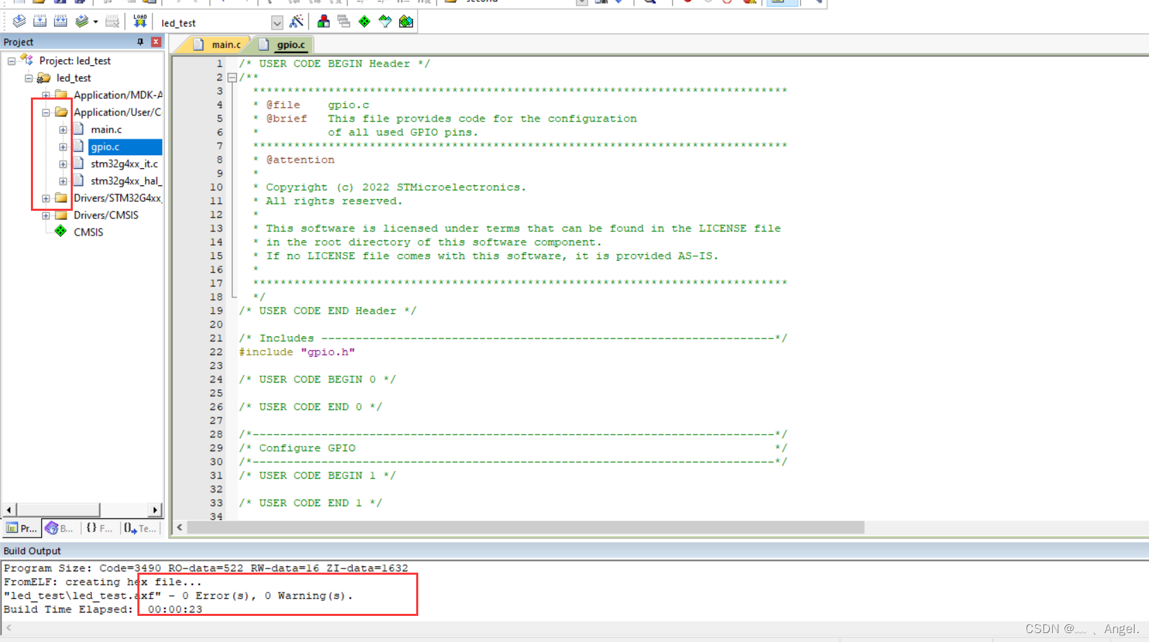 基于STM32G431嵌入式学习笔记——一、LED模块入门_g431stm32教程-CSDN博客