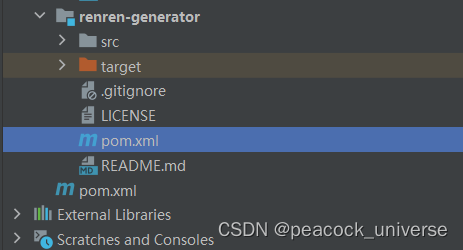 使用renren-generator创建逆向工程，生成基本的CRUD代码_renren generator-CSDN博客