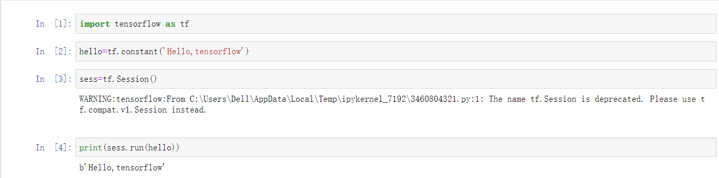 Windows10上，tensorflow的cpu版本安装_conda install tensorflow-cpu==1.9.0-CSDN博客