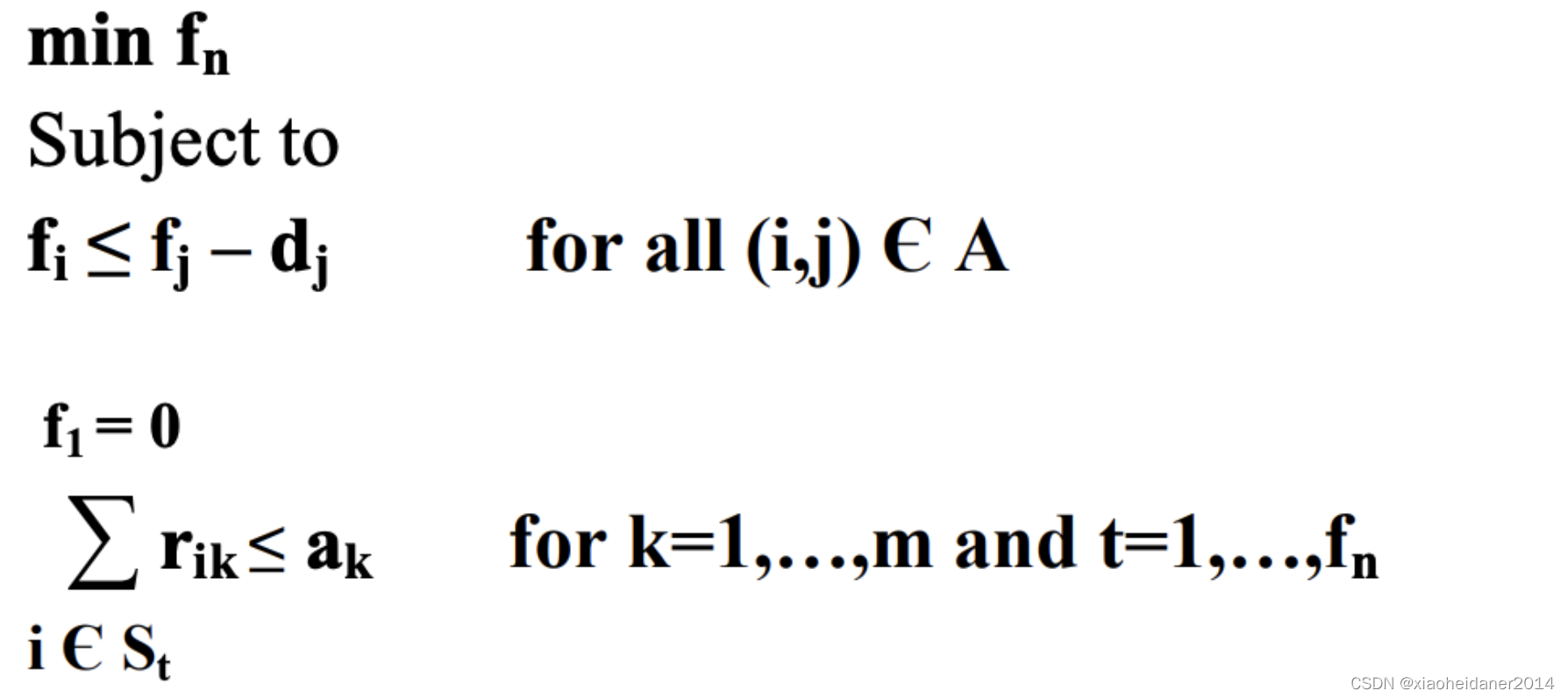 一种用于资源约束项目调度问题的遗传算法_rcpsp问题-CSDN博客