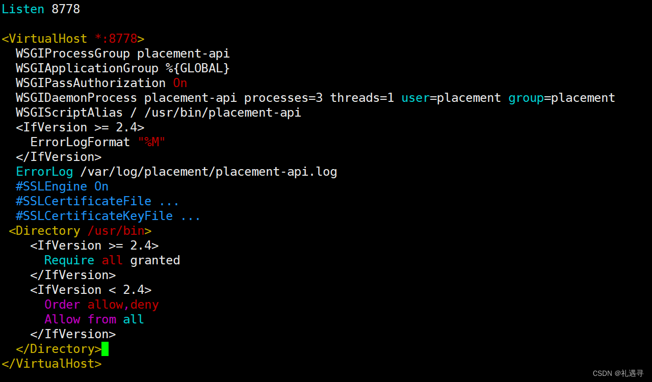 安装/配置/验证Placement_linux中安装openstack-placement-api-CSDN博客
