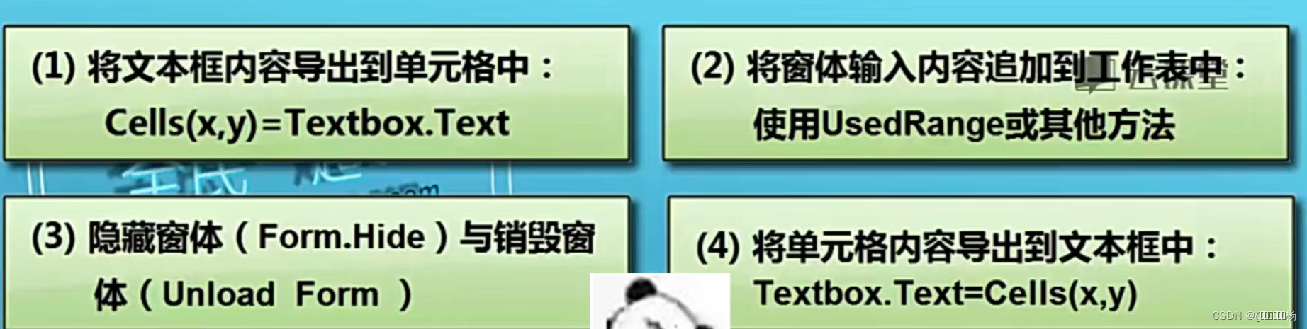 Vba提高篇2425 用户窗体编程vba 窗体编程 Csdn博客