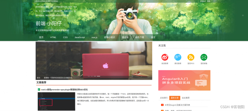 vue3.x使用prerender-spa-plugin预渲染达到SEO优化-CSDN博客