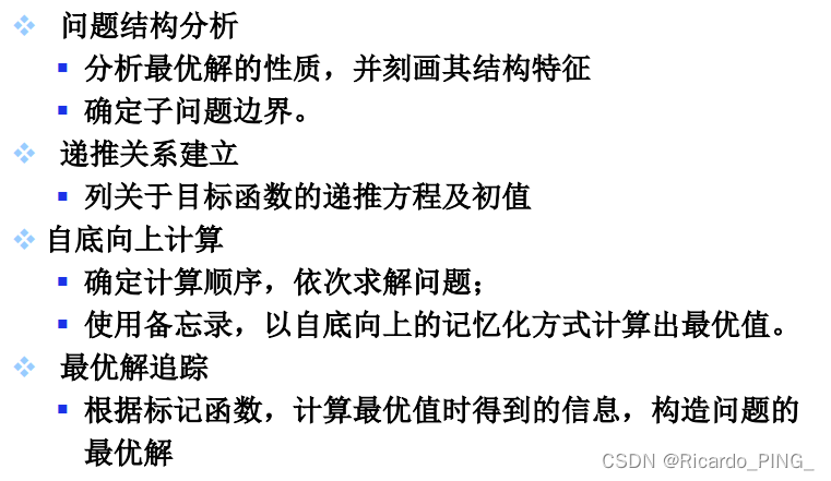 算法设计与分析学习记录 动态规划最短路长依赖关系 Csdn博客