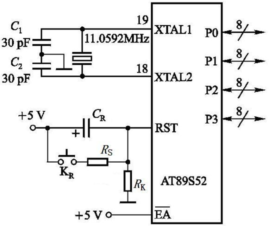 【单片机】2.8 AT89S52单片机的最小应用系统_at89s52最小应用系统-CSDN博客