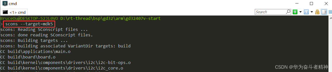 RT-Thread GD32 ARM系列 BSP 制作教程_rt-thread studio gd32-CSDN博客