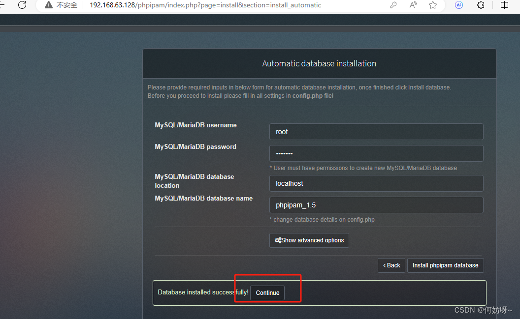 Centos7搭建phpipam管理系统-CSDN博客