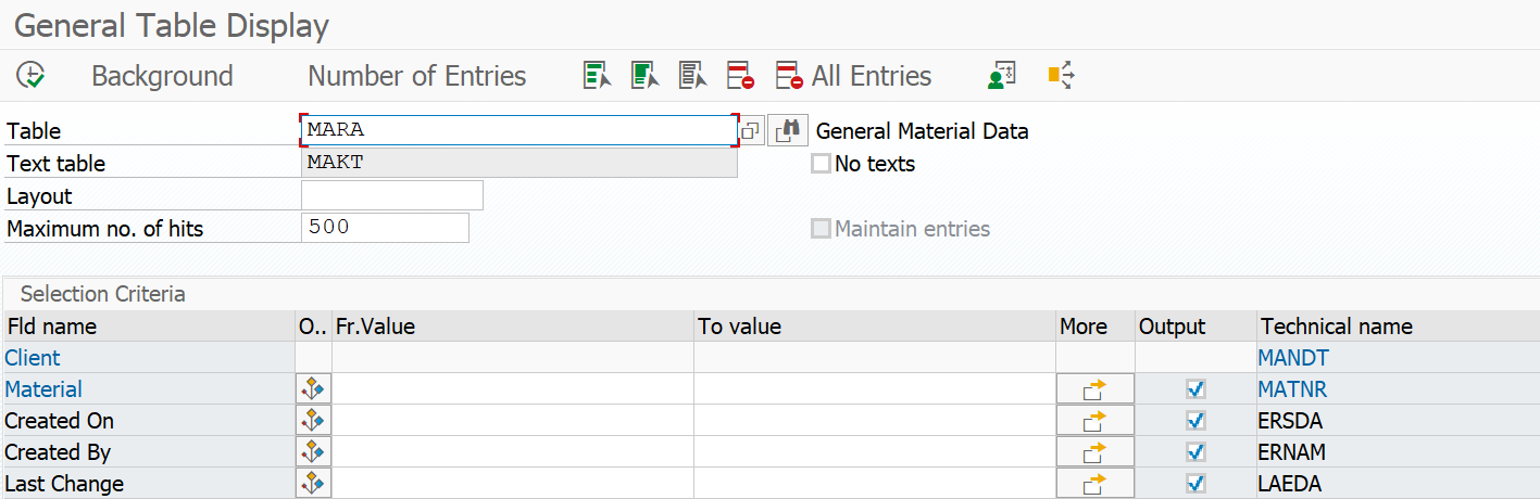 SAP table的查看与修改_sap table 怎么看-CSDN博客