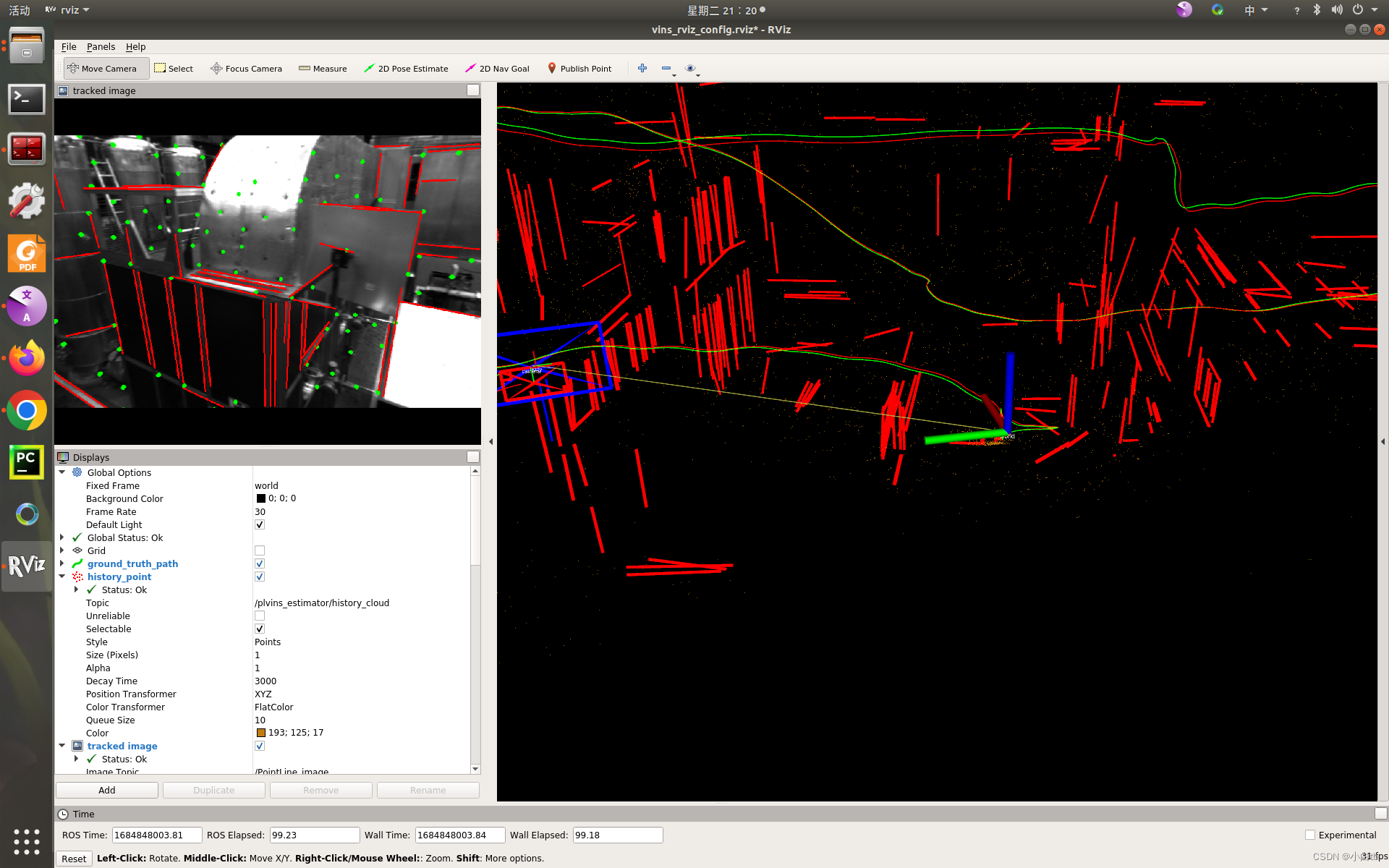 Ubuntu18.04基于docker环境跑通PL-VINS_docker could not connect to display :0-CSDN博客