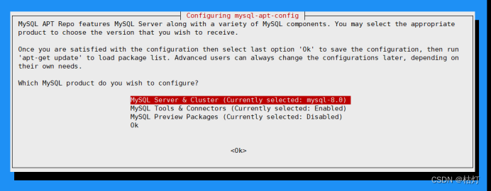 debian 使用apt安装MySql_package mysql-server is not available, but is refe_枯灯的博客-CSDN博客