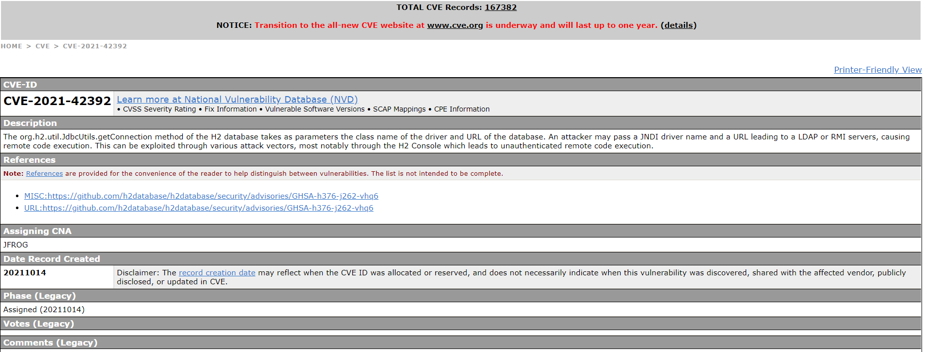 Java代码审计——H2 Rce CVE-2021-42392-CSDN博客