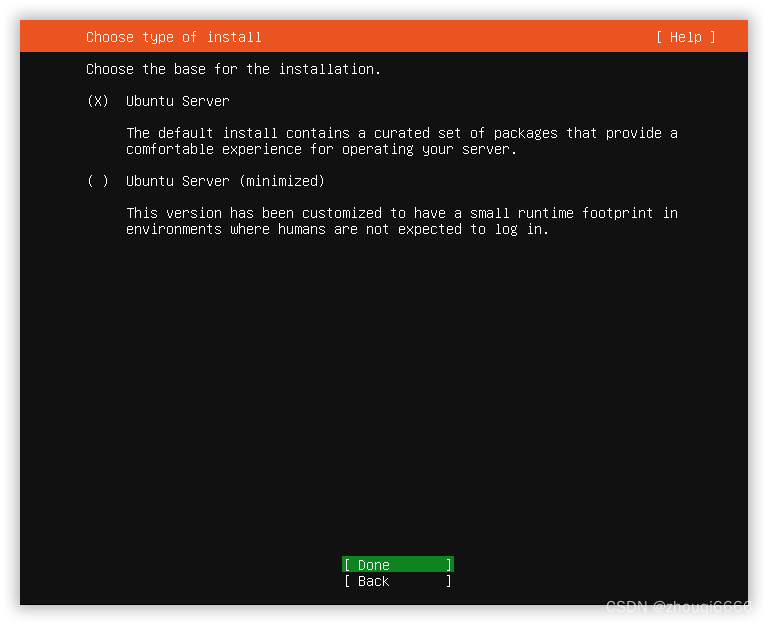 Ubuntu server 20.04安装教程 开启root远程登录及破密_ubuntu-server新安装root账号密码-CSDN博客