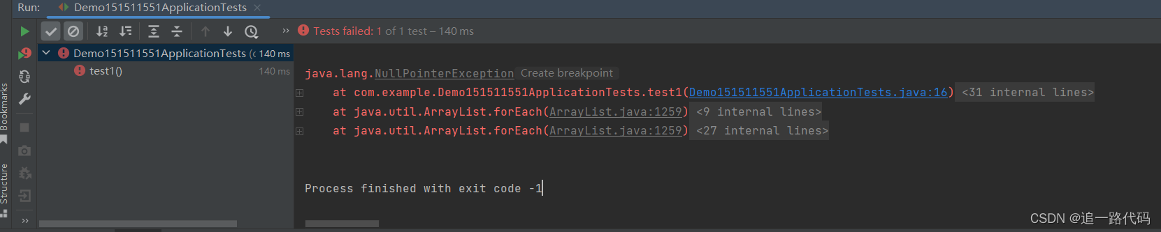 java.lang.NullPointerException-CSDN博客