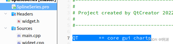 数据可视化工具（QSplineSeries曲线图）-CSDN博客